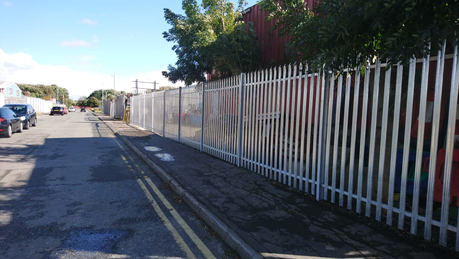 Palisade Fencing & Gate Installation at the Wirral | Almec Fencing