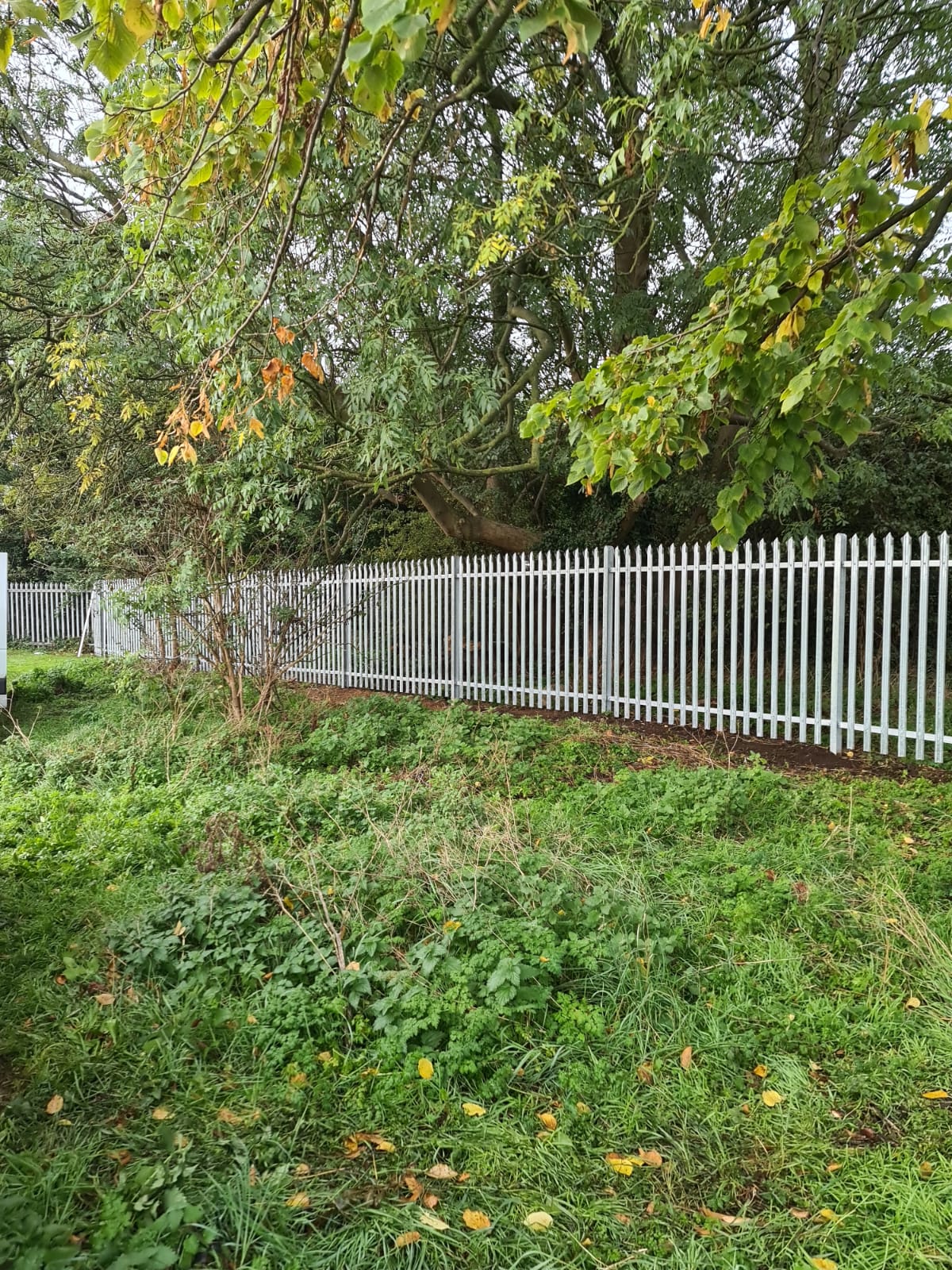 2.0m High 'W' Section Palisade Fencing Installed at Heston Community ...